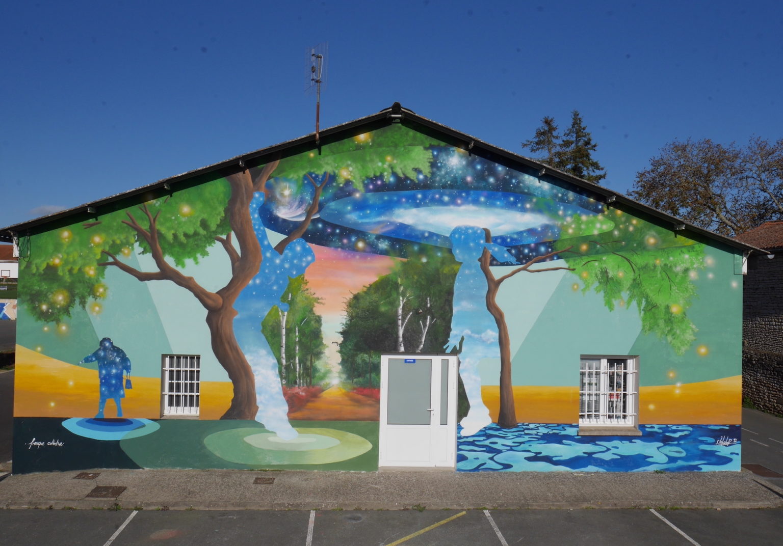 « Générations » – Fresque collective à Vouillé (Vienne, Nouvelle ...